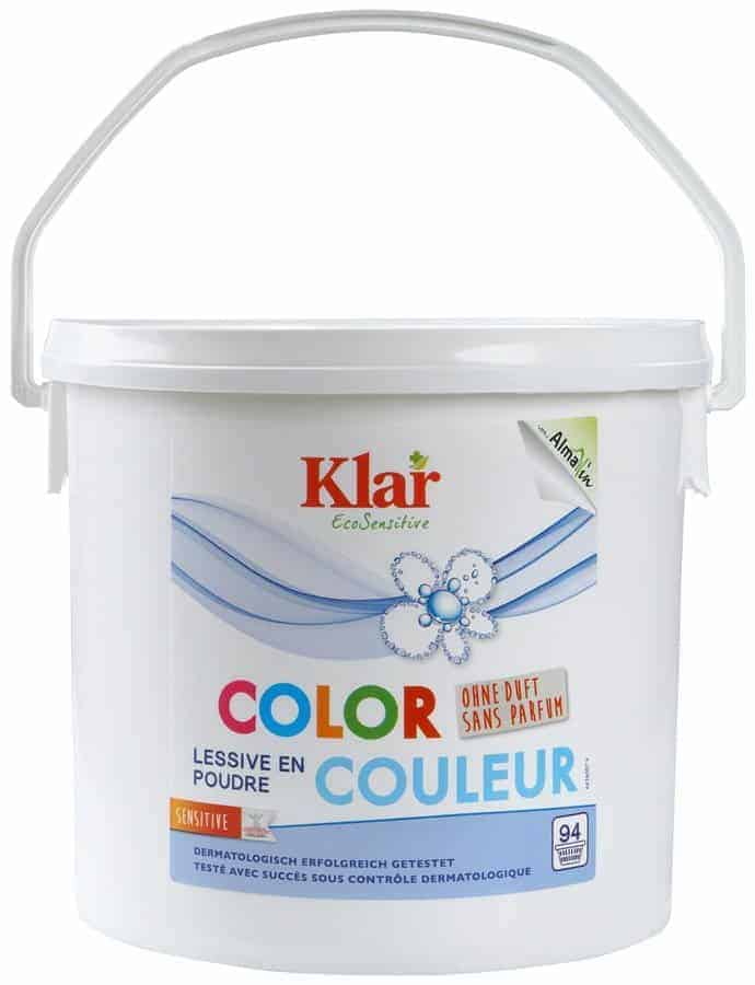Lessive en poudre linge de couleur • Ecogarantie
